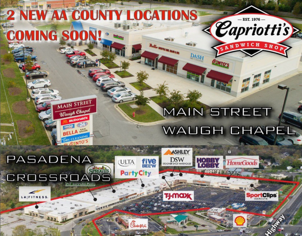 2 New Capriotti's Locations! - Rosso Commercial